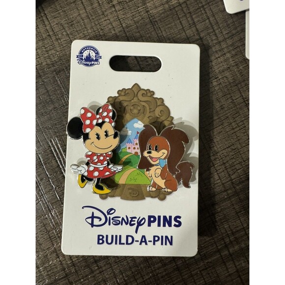 Disney | Other | 224 Disney Parks Buildapin 2 Pin Set Minnie Mouse Fifi ...